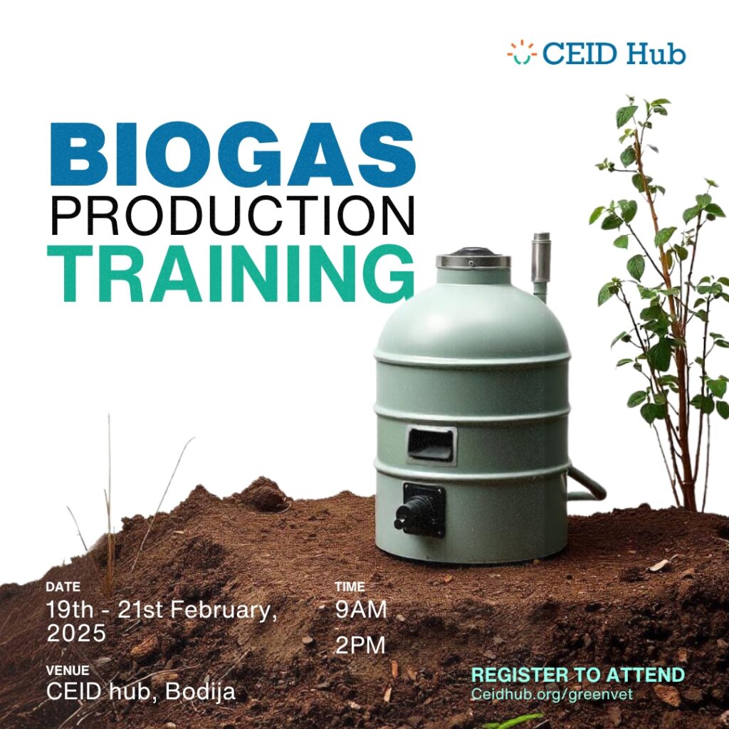 Biogas Training Program – Climate Emerge Innovation Development (CEID) Hub